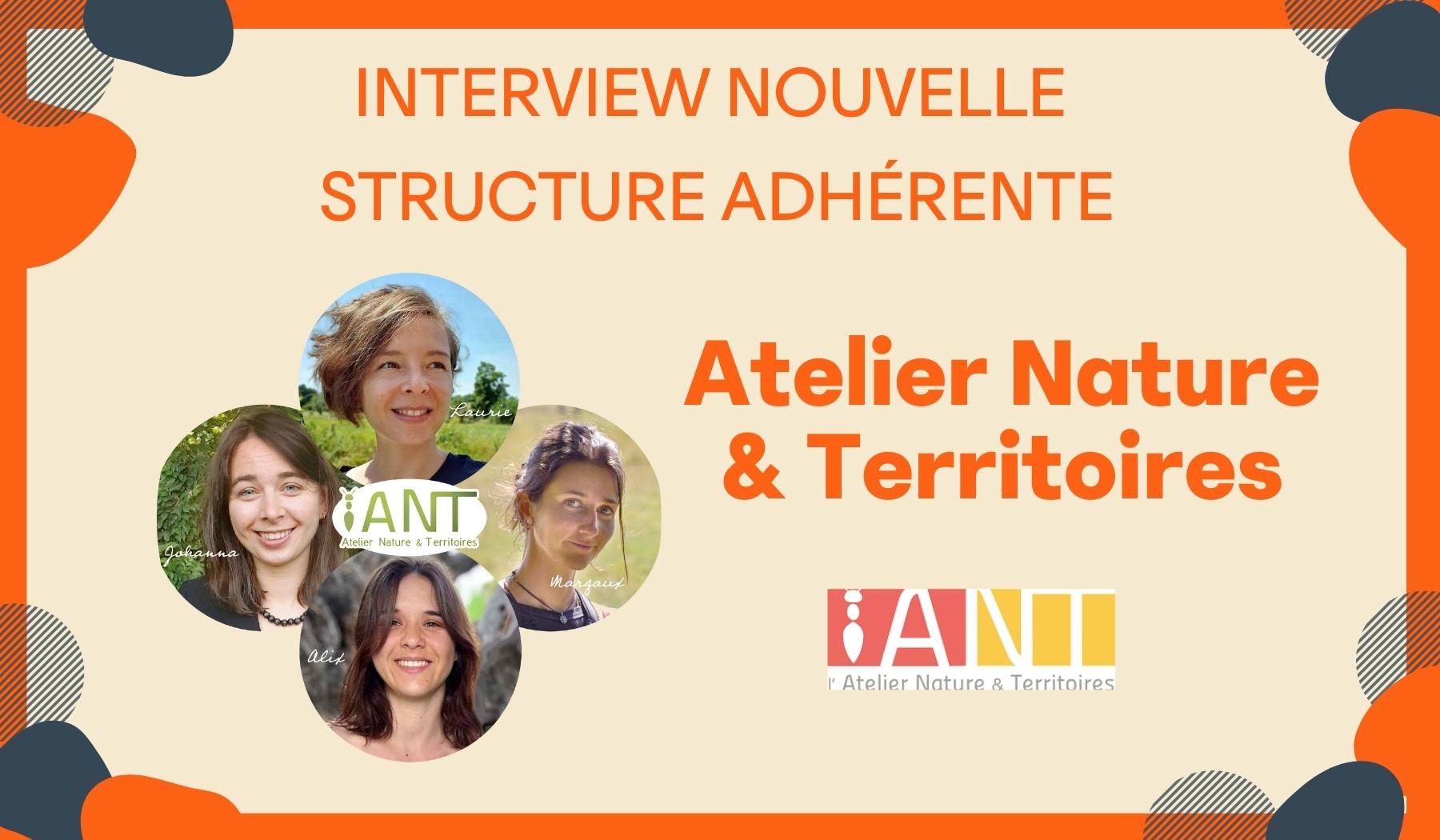 Interview nouvelle structure adhérente : Johanna Roy, Atelier Nature ...